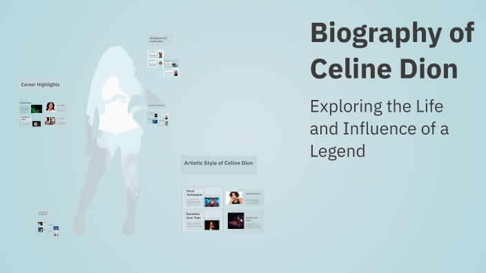 Biography of artists Celine dion by Mary Grace Pagalan on Prezi
