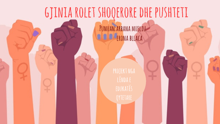 gjinia rolet shoqerore dhe pushteti by arbana musliu on Prezi