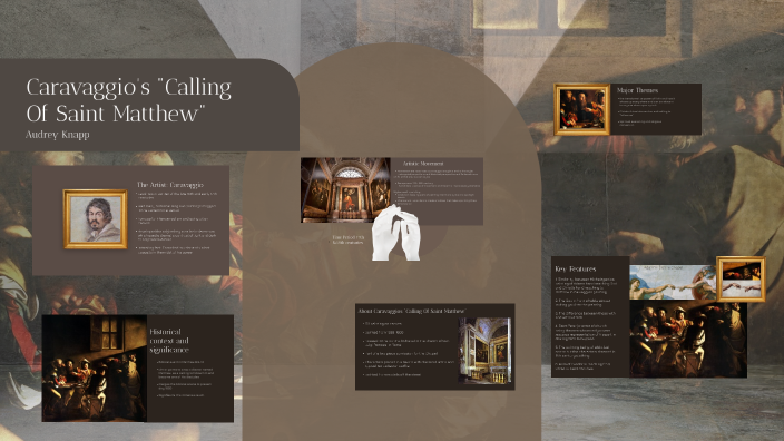 Caravaggio's Calling of Saint Matthew by Audrey Knapp on Prezi