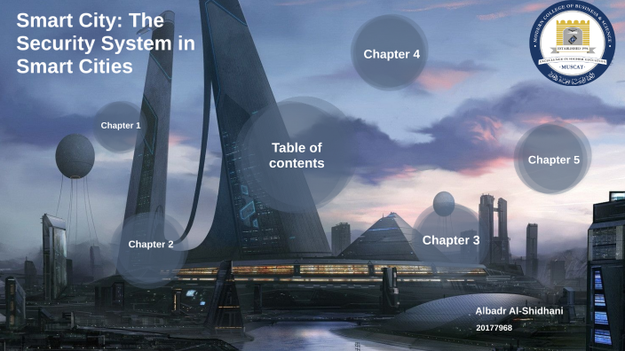 Smart City: The Security System in Smart Cities by Albadr alshidhani on ...