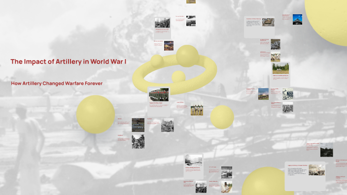 The Role of Artillery in World War I by Hillel Friedler on Prezi