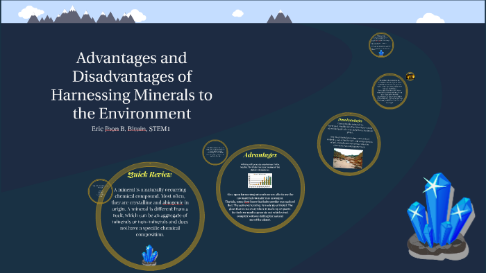 Minerals' Advantages and Disadvantages when Harnessed by Eric Jhon ...