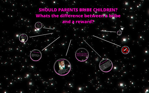 Should Parents Bribe children? and whats the difference between a bribe ...