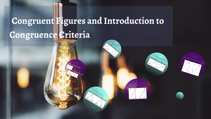 Congruent Figures and Introduction to Congruence Criteria by Areebah ...