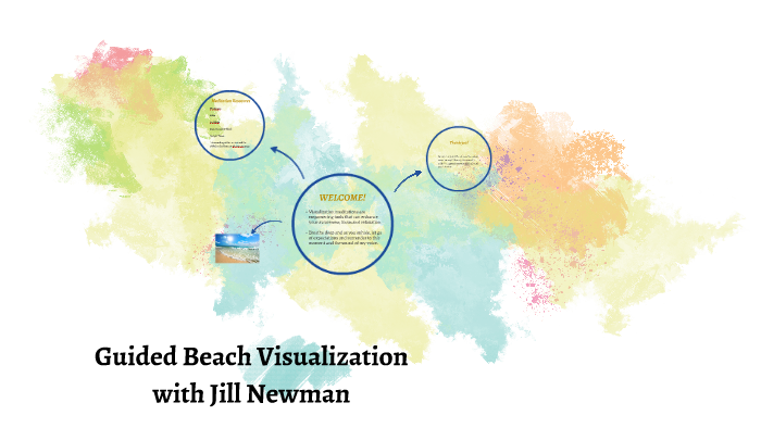 Guided beach visualization by on Prezi