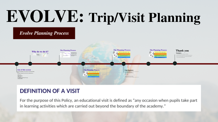 EVOLVE: Trip Planning by Jason Foulston on Prezi