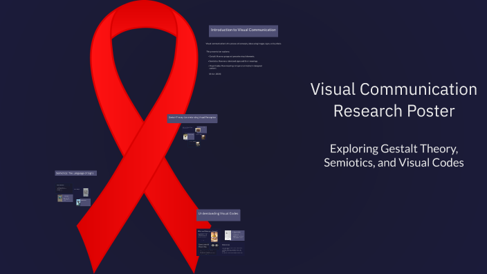 Visual Communication Research Poster by عـبدالله الــمري on Prezi