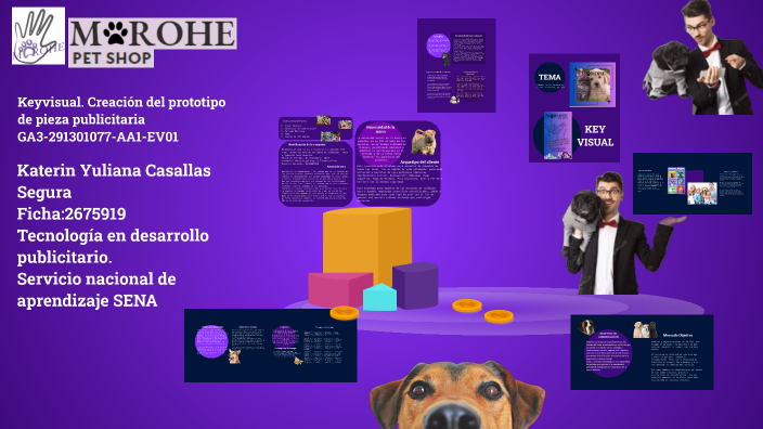 Keyvisual. Creación del prototipo de pieza publicitaria GA3-291301077 ...