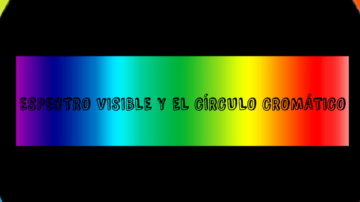CIRCULO CROMATICO Y EL ESPECTRO VISIBLE. by on Prezi