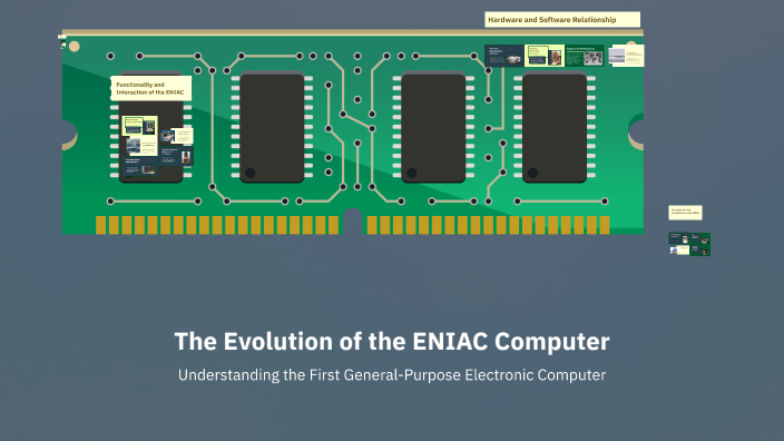 The Evolution of the ENIAC Computer by Justin Bailey on Prezi