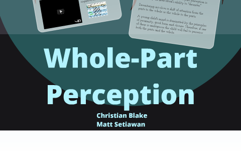 Whole-Part Perception by Christian Blake on Prezi