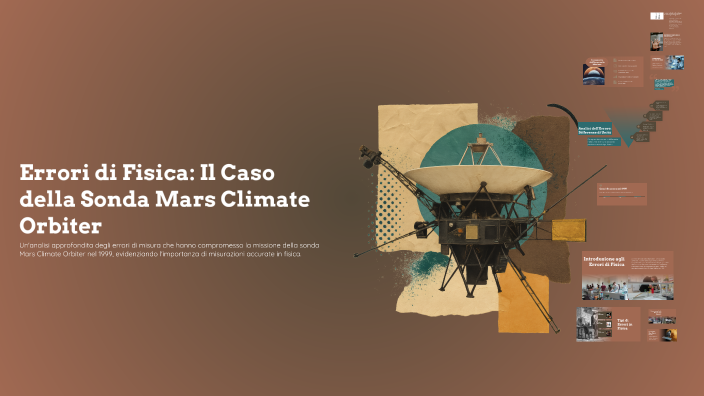 Errori di Fisica: Il Caso della Sonda Mars Climate Orbiter by max ...