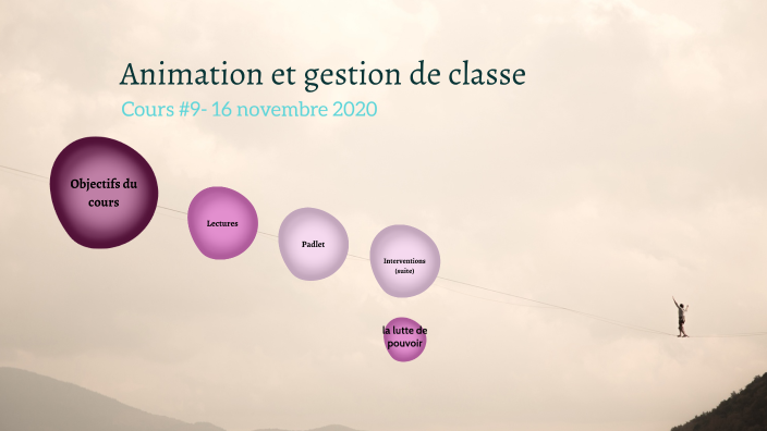 Animation et gestion de classe cours#10 by Anne-Marie Aubé on Prezi