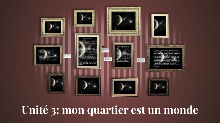Unité 3 Mon Quartier Est Un Monde By Leire Pagano On Prezi