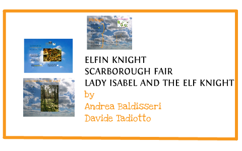 Ballads:the elfin knight scarborough fair lady isabel and the elf ...