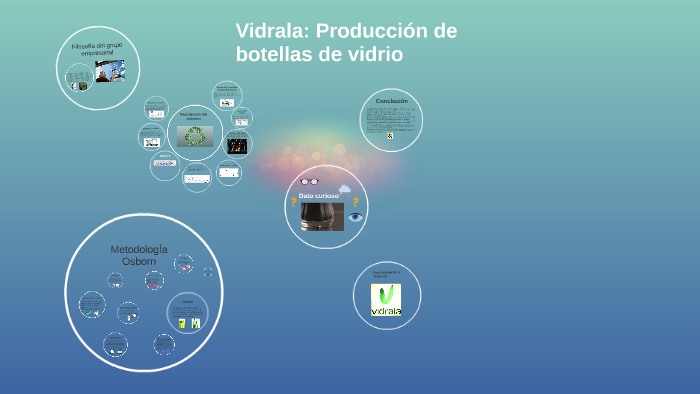 Vidrala: Producción de botellas de vidrio by skarlette castro on Prezi