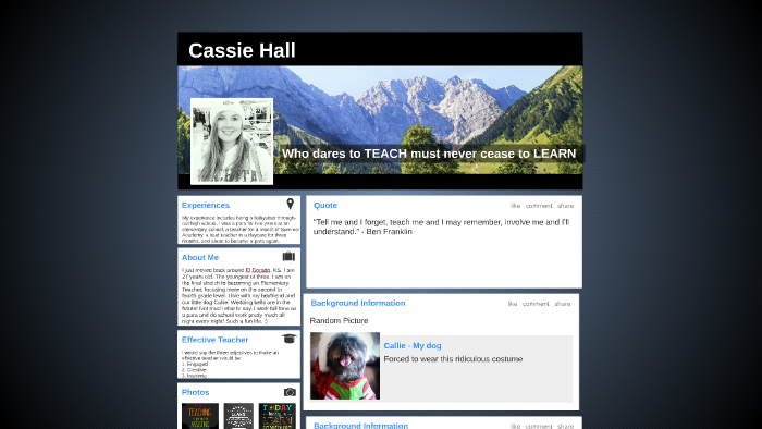 Cassie Hall by on Prezi