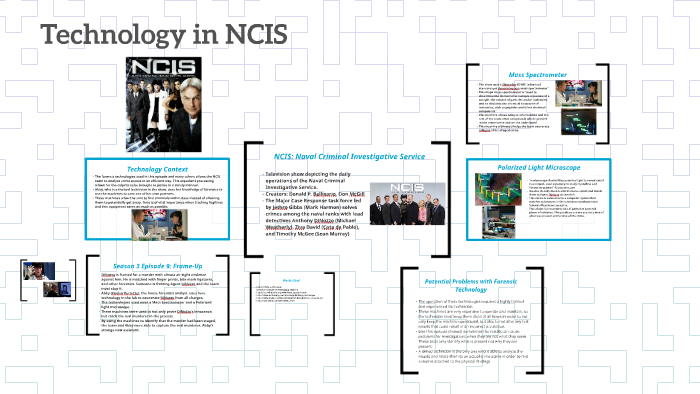 Technology in NCIS by Chris Sells on Prezi