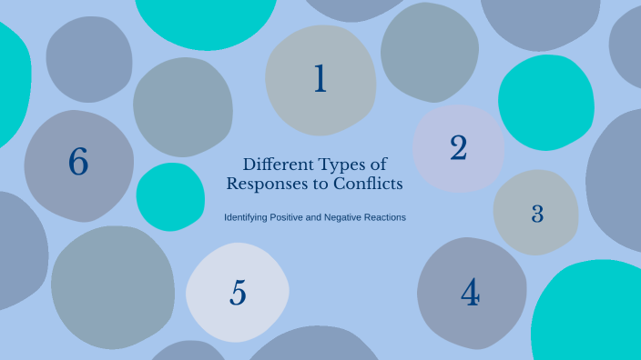 Different Types of Responses to Conflicts by Yoshida Jackson on Prezi