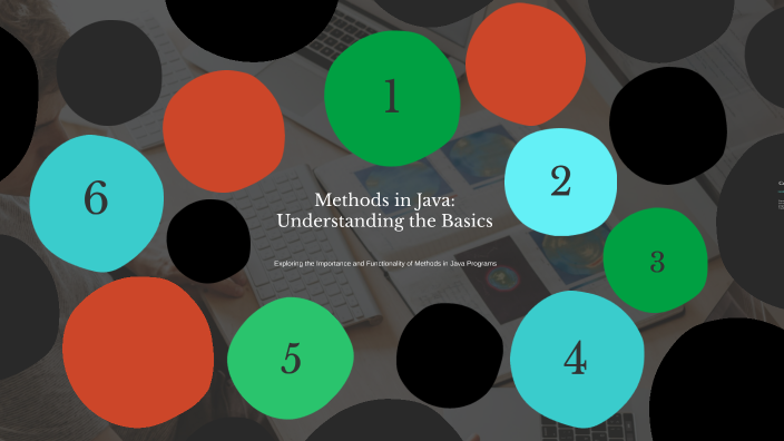 Methods in Java: Understanding the Basics by Jenifer R on Prezi