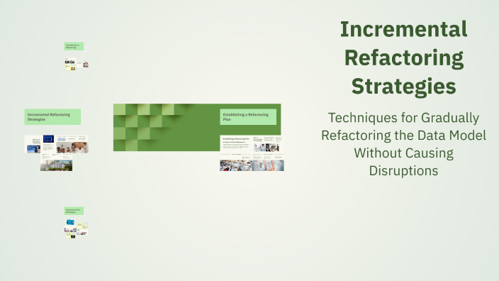 Incremental Refactoring Strategies by Shobhit Chatterjee on Prezi