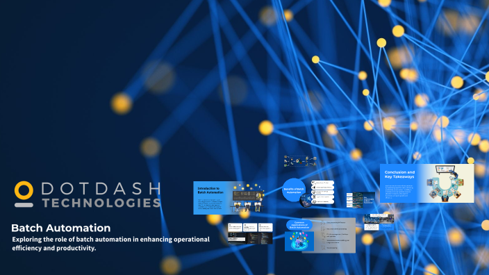 Batch Automation: Streamlining Processes for Efficiency by Ahmad ...