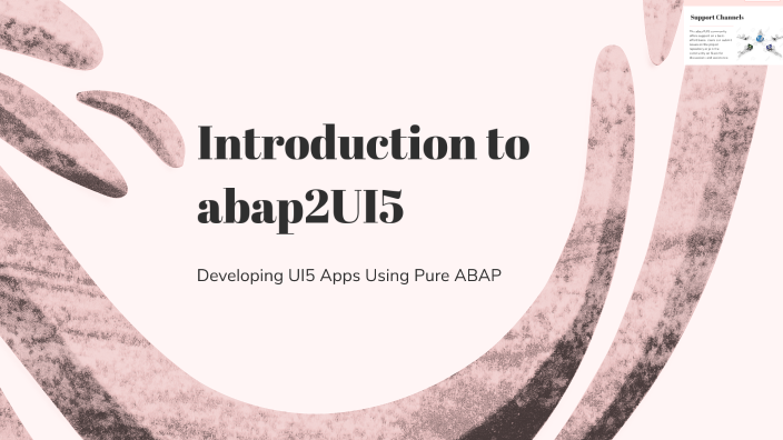 Introduction to abap2UI5 by Salih Tan on Prezi
