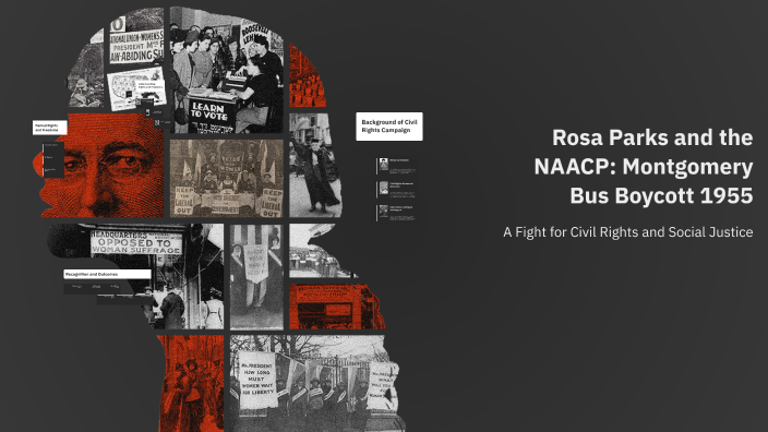 Rosa Parks and the NAACP: Montgomery Bus Boycott 1955 by samir trad on ...