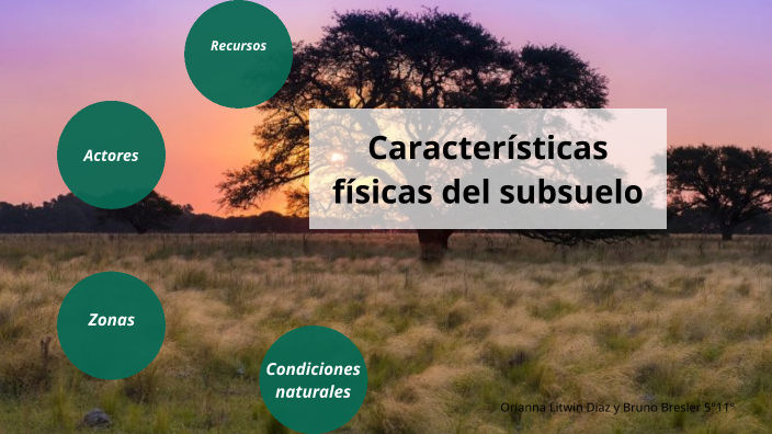 Características físicas del subsuelo by Orianna Litwin Diaz on Prezi