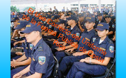 Reglamento de Uniforme Fuerza Publica de Costa Rica by Sargento Manuel ...