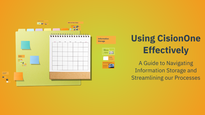 Using CisionOne Effectively by Darius Goodman on Prezi