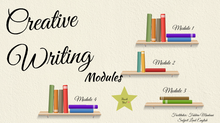 Creative Writing Modules by Fakhra Mankani on Prezi