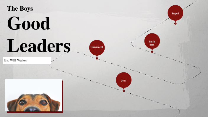 Why the Boys would be good leaders by Will walker