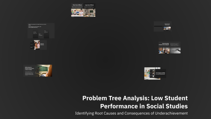 Problem Tree Analysis: Low Student Performance in Social Studies by ...