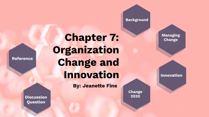 Organization Change and Innovation by Jeanette Fine on Prezi