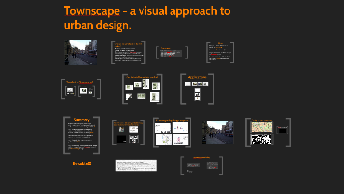 Townscape analysis and use in Design by Dr Jon Cooper on Prezi
