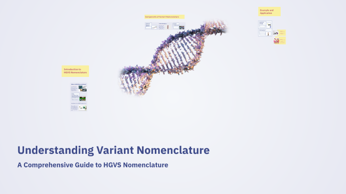 Understanding Variant Nomenclature by Aisha on Prezi