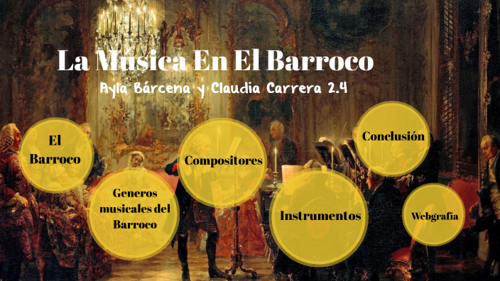 La música en el Barroco by Ayla Bárcena on Prezi