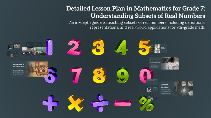 Detailed Lesson Plan in Mathematics for Grade 7: Understanding Subsets ...