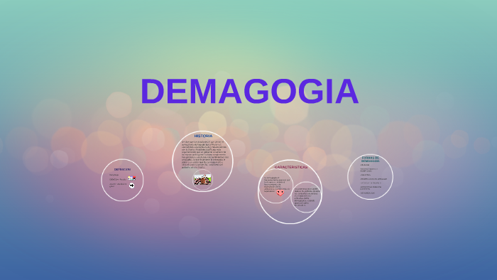 DEMAGOGIA: by Andrés Bullí on Prezi