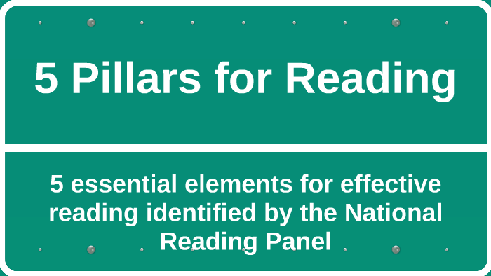 5 Pillars for Reading by Elizabeth Zepeda on Prezi