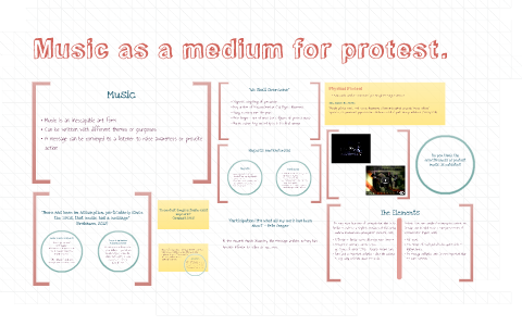 Music as a medium for protest. by Ella Selfe on Prezi