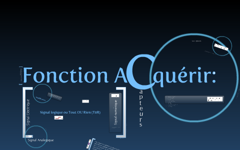 Capteurs Logiques, Analogiques et numériques by Adnane Baiz on Prezi
