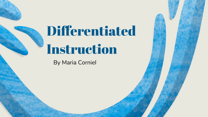 Differentiated Instruction, Cooperative Learning, and Multiple ...