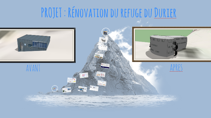 PROJET : Rénovation du refuge du Durier by Arkane Paradox on Prezi