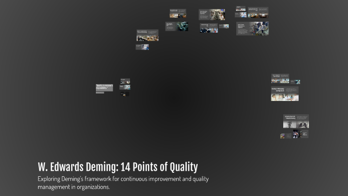 W. Edwards Deming: 14 Points of Quality by Dharly Babe Non on Prezi