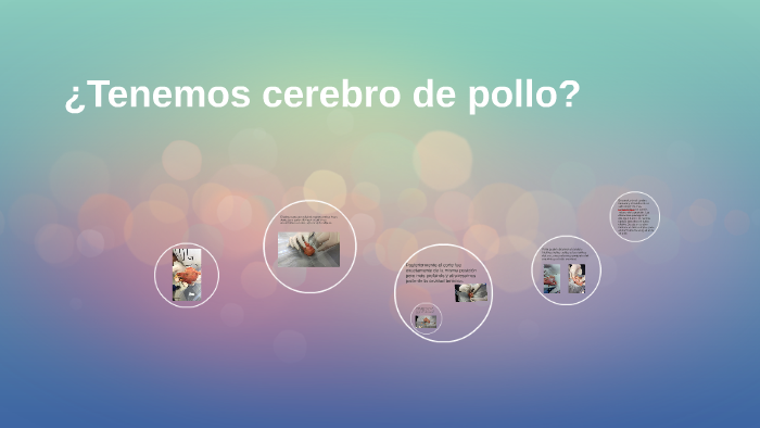 ¿Tenemos cerebro de pollo? by Fatima Lizett on Prezi