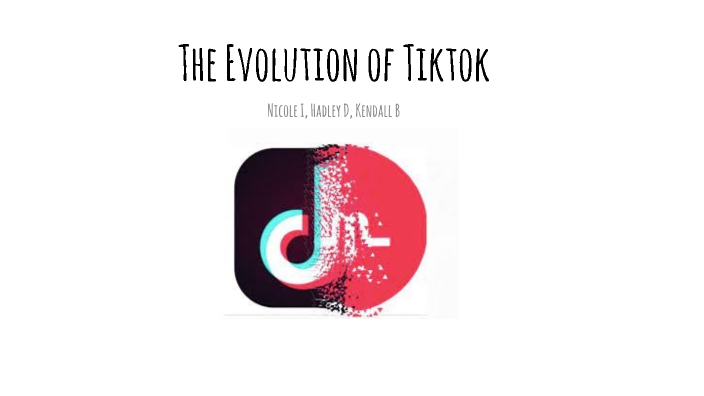 The Evolution of Tiktok by Hadley DelliSanti on Prezi