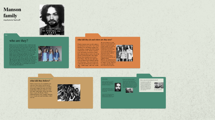 manson family by Mackenzie Hartzell on Prezi