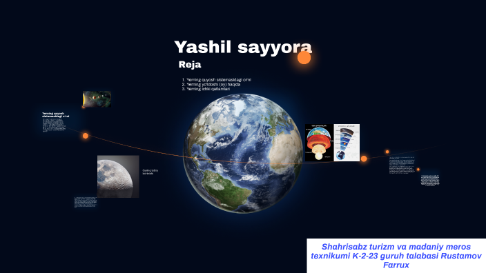 Yashil sayyora by Farrux Rustamov on Prezi